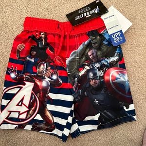 Marvel | Swim | Marvel Avengers Superheros Boys Swim Trunks | Poshmark